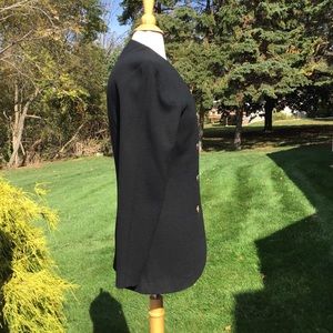 henri bendel | Jackets & Coats | Vintage Henri Bendel Black Wool Blazer ...